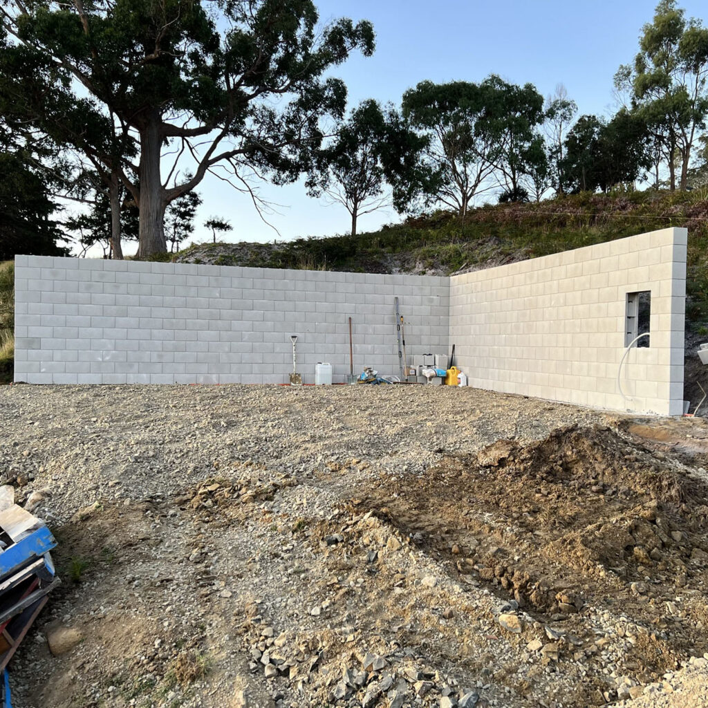 Coloured Retaining Wall Block