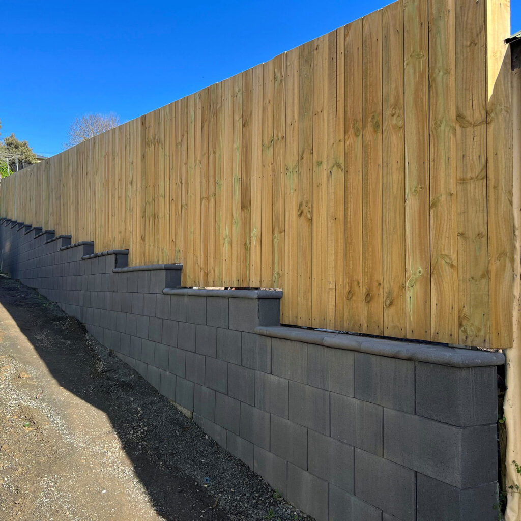 Coloured Retaining Wall Block