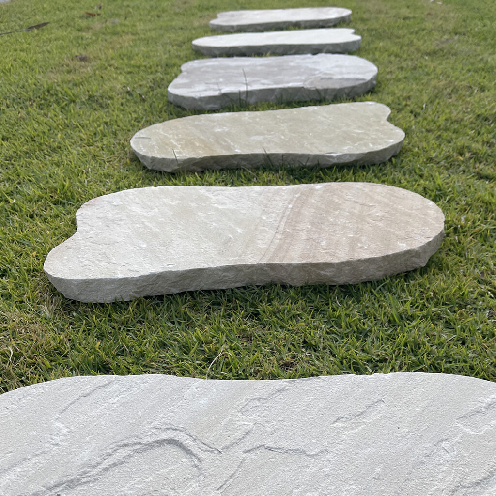 Sandstone Stepstones - Australian Paving Centre Online